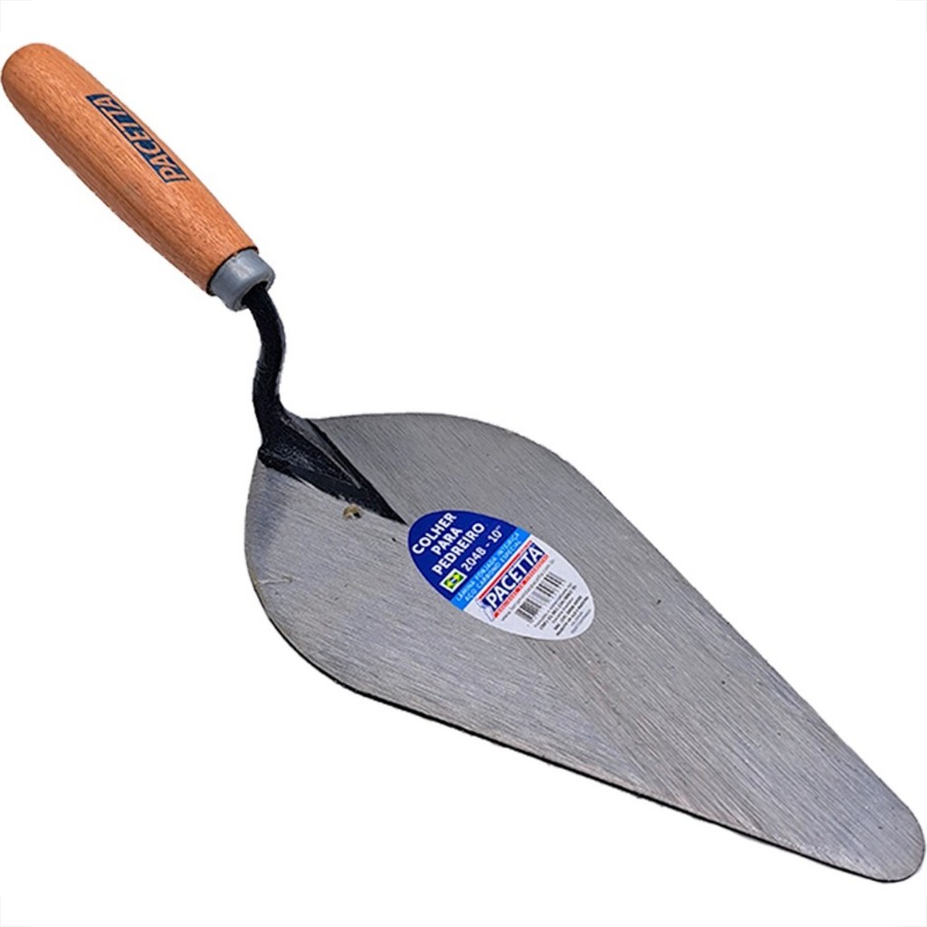 Colher Para Pedreiro Pacetta 10 Oval | Shopee Brasil