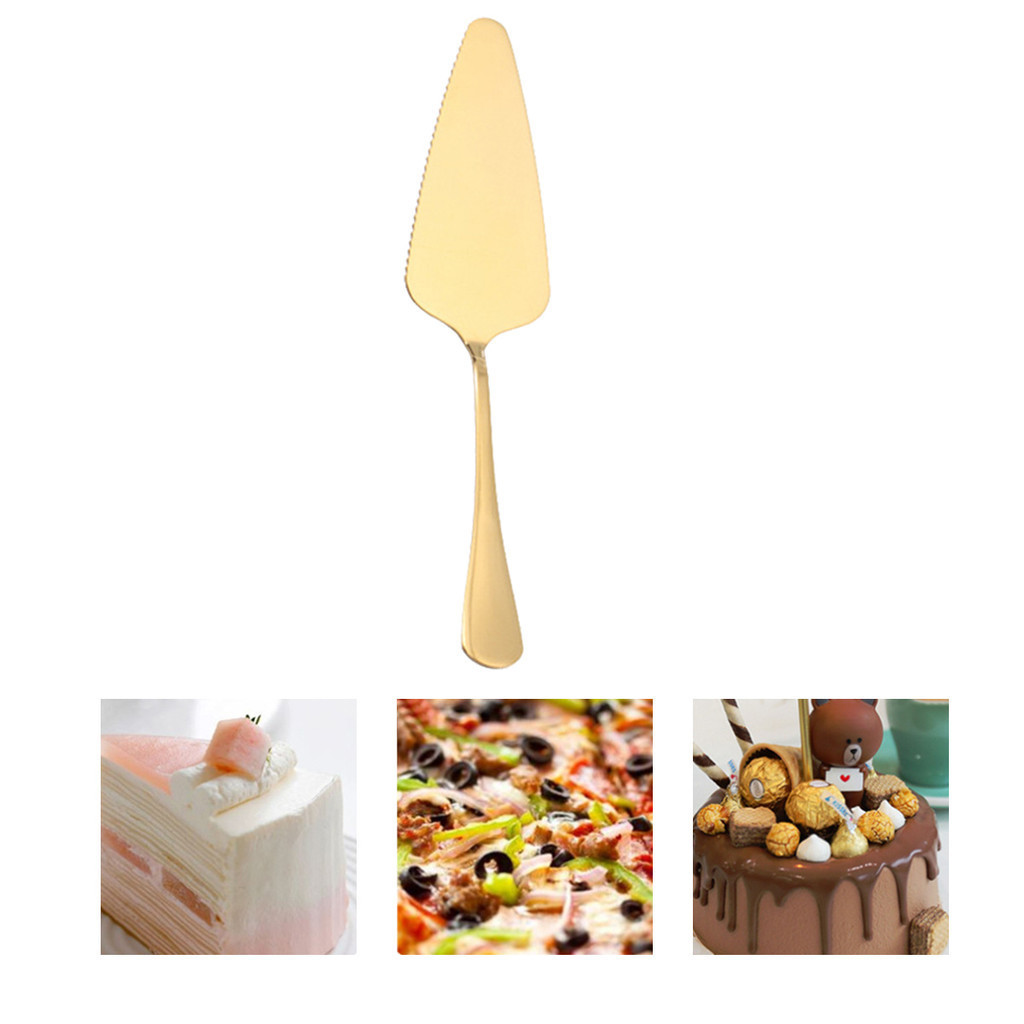 MODUS Stainless Steel Cutlery Gold Cake Spatula (espátula para bolo ...