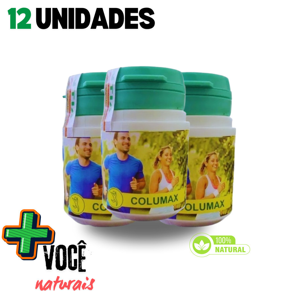 Kit 12 Columax Original 100mg - Natural | Shopee Brasil
