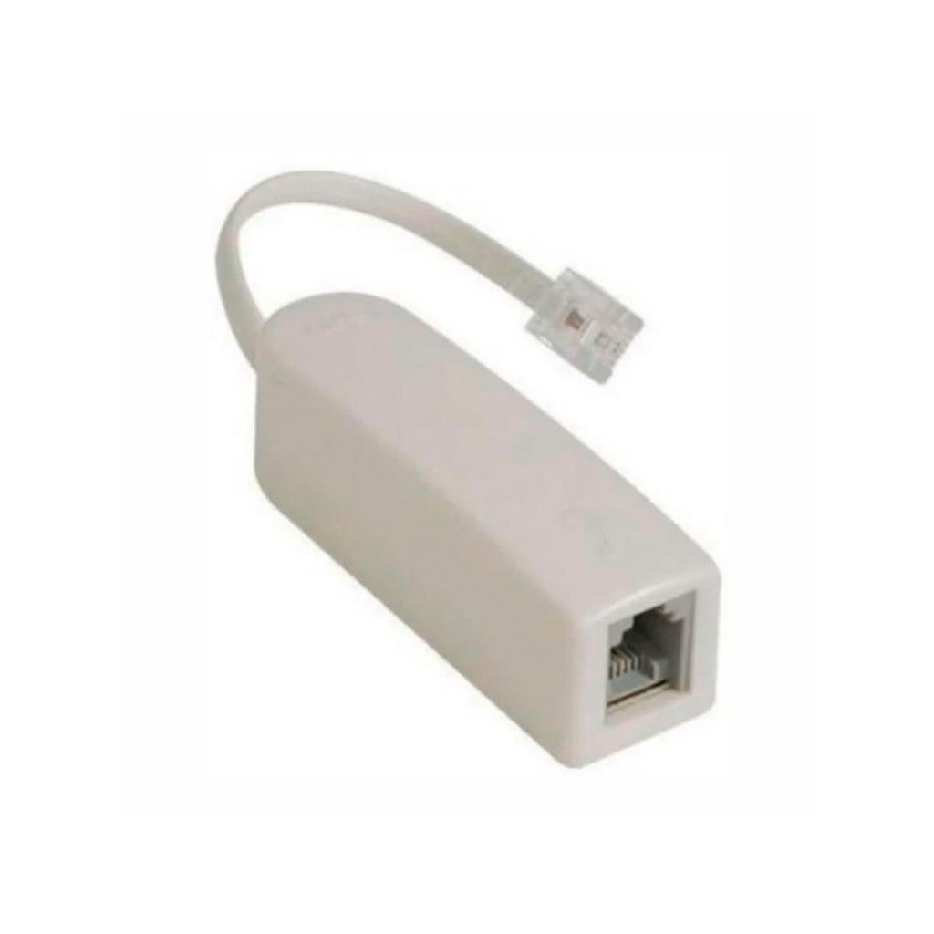 Micro Filtro ADSL - Para Linha Telefônica | Shopee Brasil