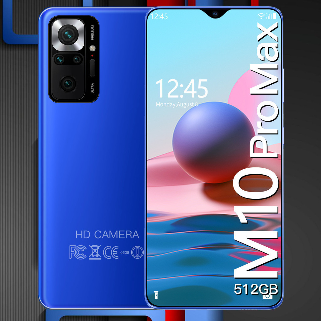 Telefone Celular 5G M10plus De 6,7 Polegadas De Alta Definição Tela ...