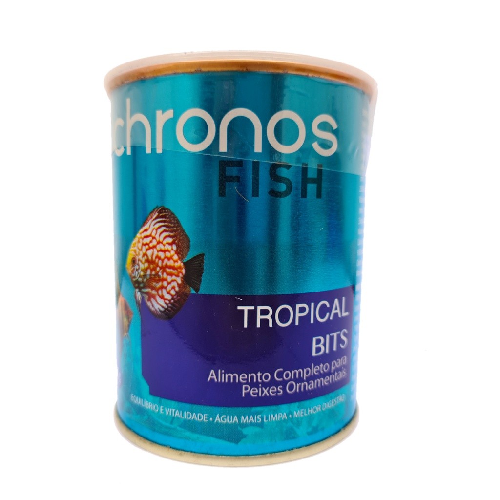 Ração Para Peixes Chronos Fish Tropical Bits 145 gramas | Shopee Brasil