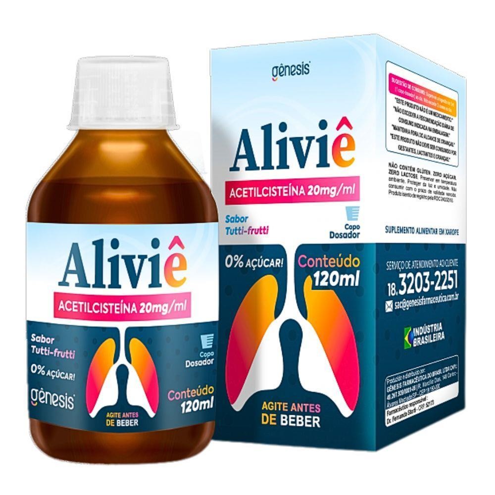 ALIVIÊ SOLUÇÃO ORAL 20MG/ML XAROPE COM 120ML | Shopee Brasil