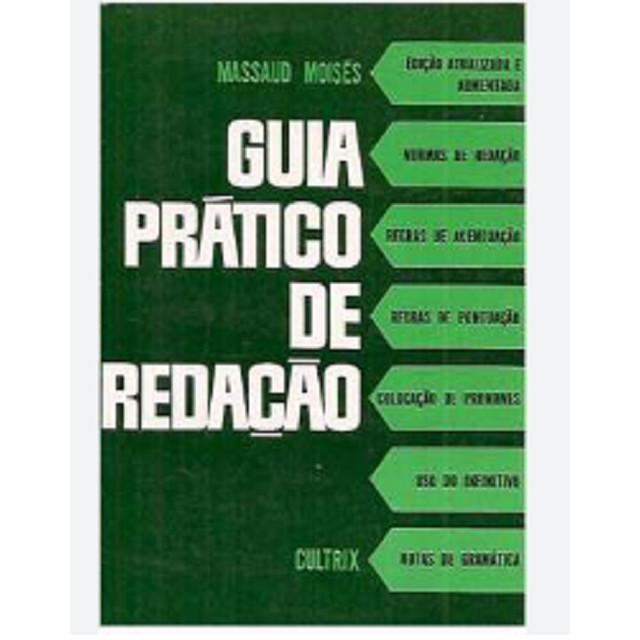 Guia Prático de Redação de Masaud Moisés | Shopee Brasil
