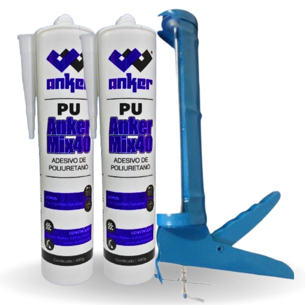 Adesivo Pu Assoalho Branco Anker Do Brasil Com Aplicador | Shopee Brasil
