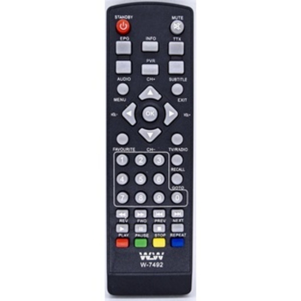 Controle Remoto Conversor Digital Tomate Wlw-7492 - Substituto Compatível | Shopee Brasil