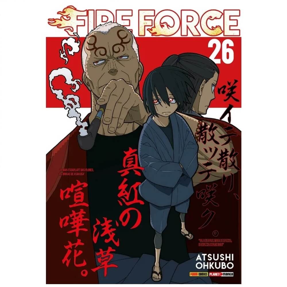 Manga Fire Force Vol. 26 - Editora Panini | Shopee Brasil