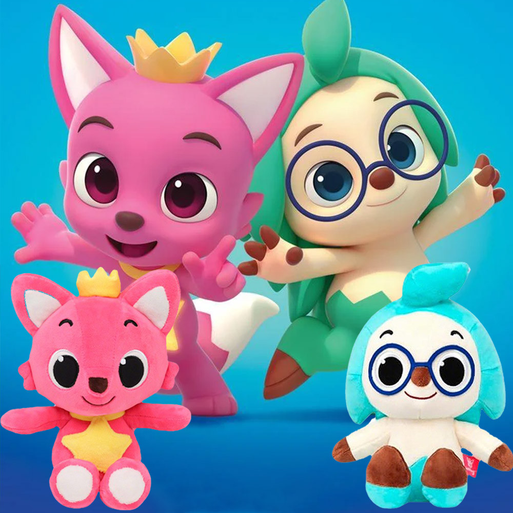 Pinkfong Hogi Doki Plush Toy Cute Stuffed Animal for Kids 30cm | Shopee ...