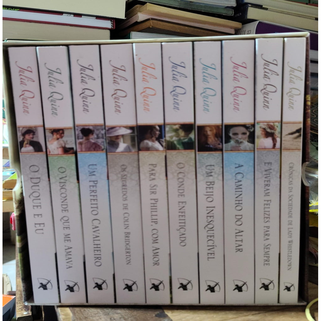 Box Os Bridgertons: Os 9 títulos da série + livro extra de crônicas ...
