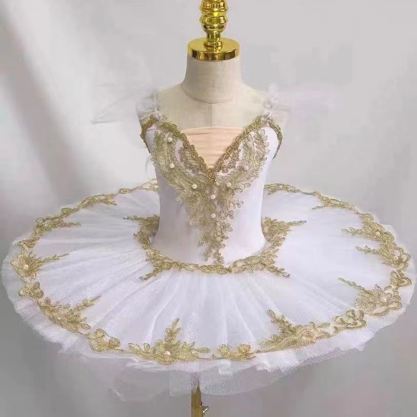 Crianças traje de balé dança traje ballet saia nobre princesa cisne ...