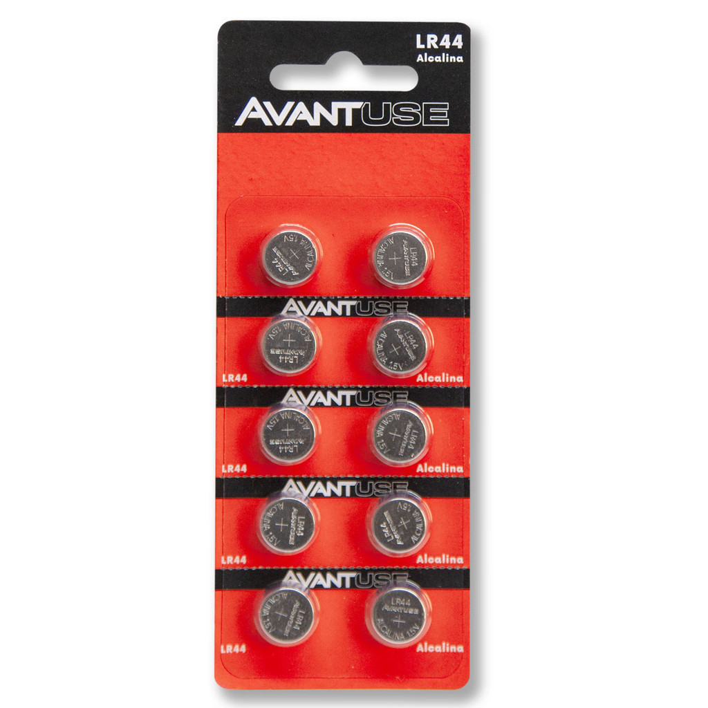 Pilha Alcalina LR44 Avant Bateria A76 Ag13 kit 10 unidades | Shopee Brasil