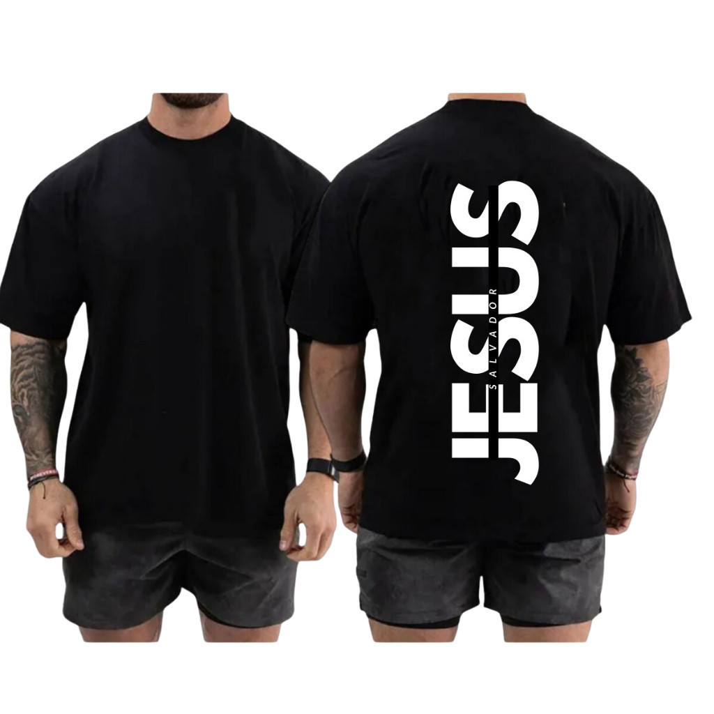 Camisa Jesus Cristo Algodao Qualidade Moda Crista Camisa igreja Camisa ...
