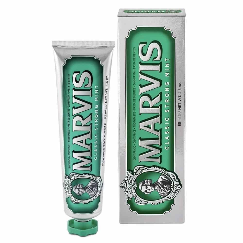 Classic Strong Mint Luxury Toothpaste 85ml | Shopee Brasil