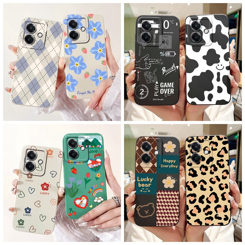 Oppo A40 A40M 2024 Linda Impressão Jelly Silicone Soft Phone Case A 40M ...