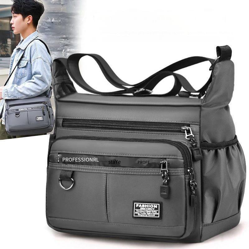 Mochila Homem Crossbody Mochila Lateral Saco De Ombro Único | Shopee Brasil