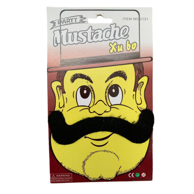 Bigode Falso Virado para Cima Fantasia Disfarce Brincadeira Halloween ...