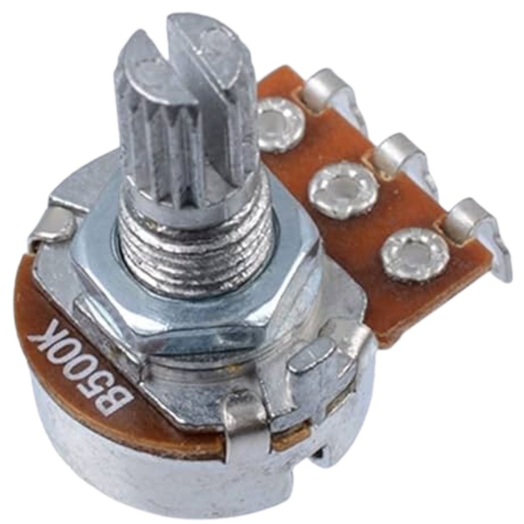 Potenciômetro B500k Para Volume 15/24mm Guitarra E Contrabaixo | Shopee ...