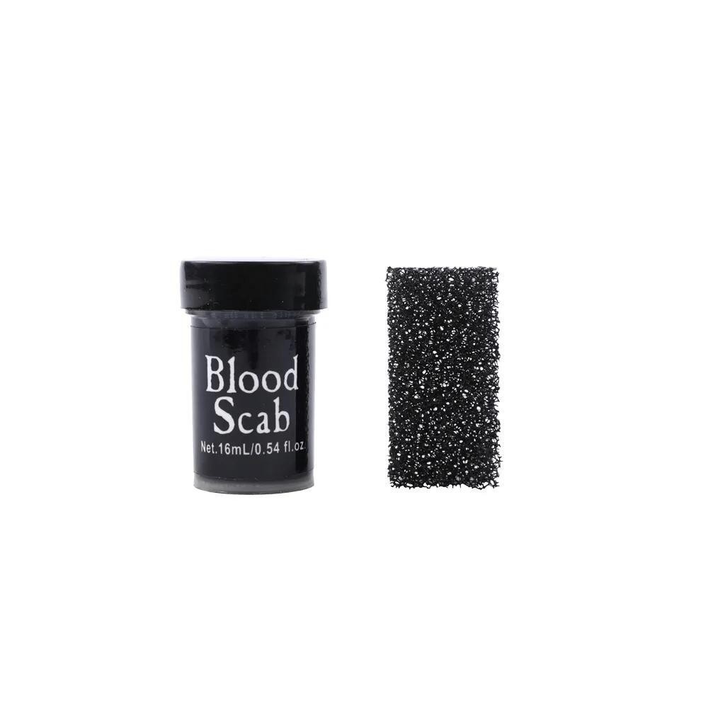 Maquiagem Efeitos Especiais Crosta De Sangue Preto | Shopee Brasil