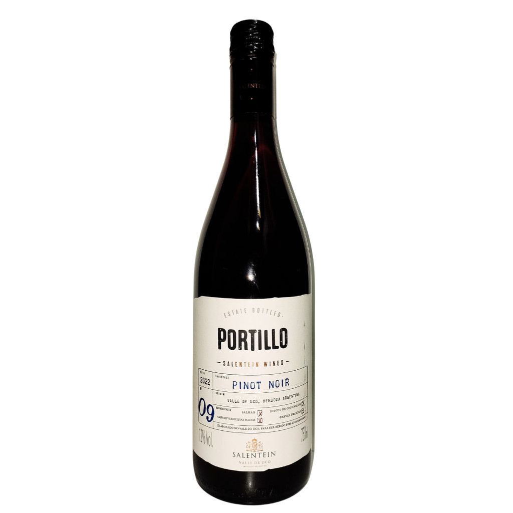 VINHO ARGENTINO PORTILLO PINOT NOIR 750ML | Shopee Brasil