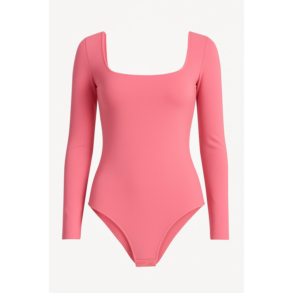 Body com decote feminino e manga longa casual trabalho | Shopee Brasil