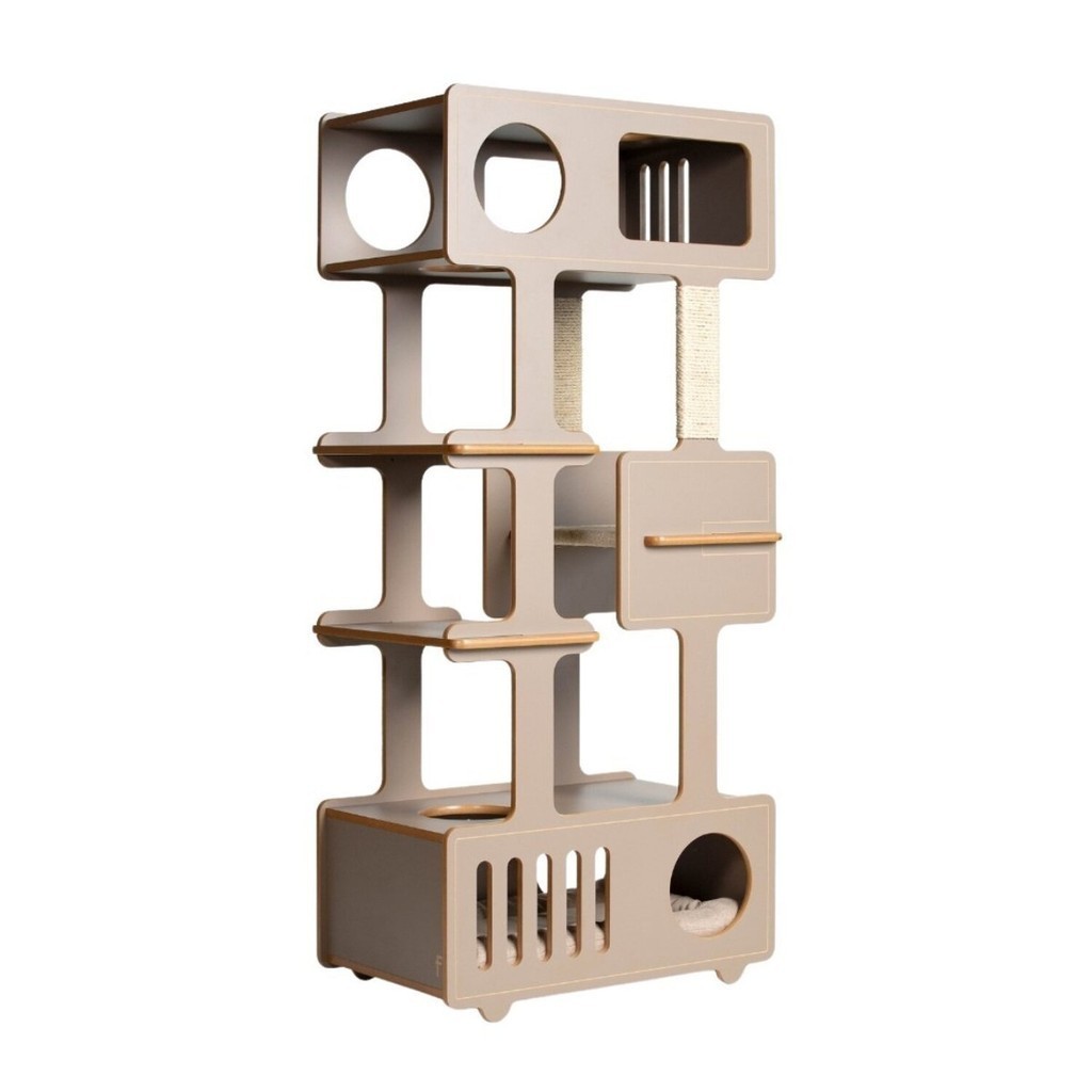 Torre para Gatos Tom - 1 Prateleira de Sisal | Shopee Brasil