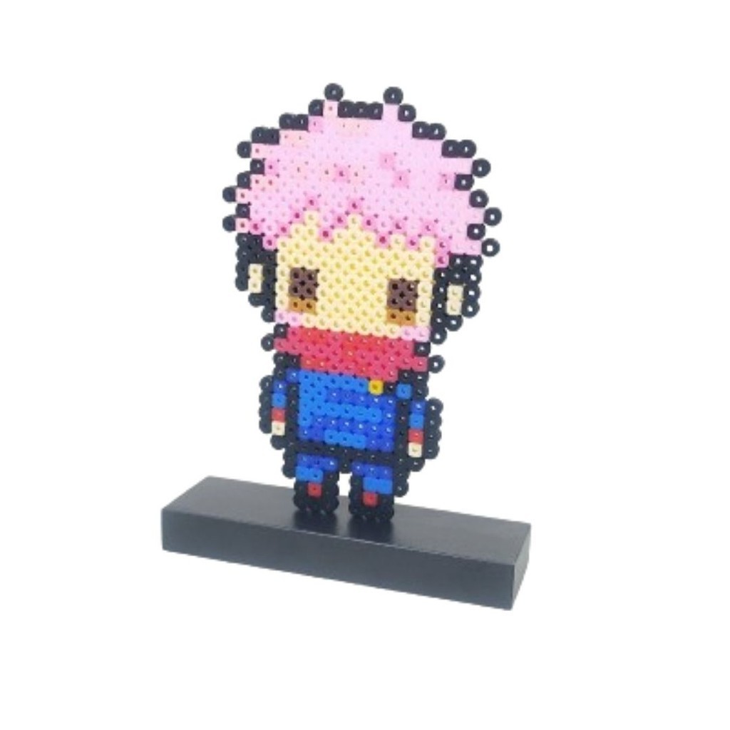 JUJUTSU KAISEN YUJI ITADORI - Decoração anime Pixel art | Shopee Brasil