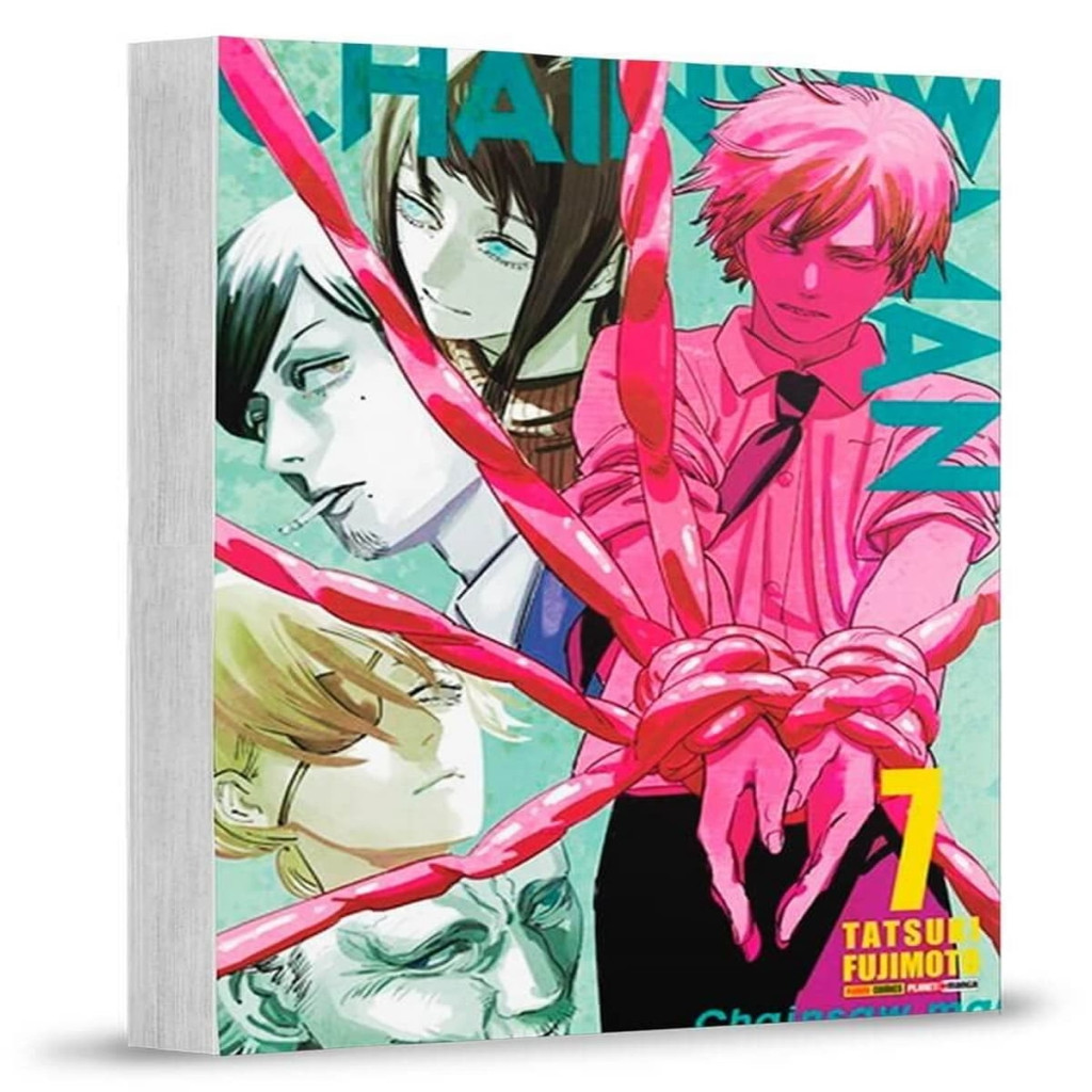 CHAINSAW MAN - VOL 7 autor TATSUKI FUJIMOTO | Shopee Brasil