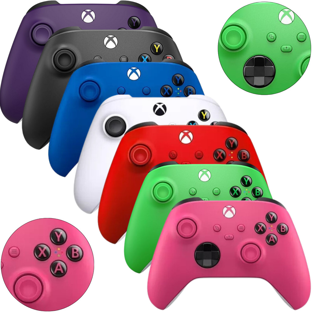 Controle Xbox One Series S/X Microsoft Joystick Sem Fio Original ...