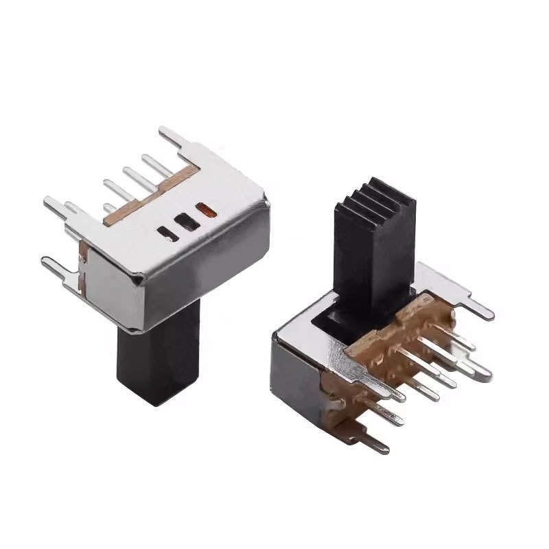 10 Peças SK-23D04 (2P3T) Altura Do Punho 9mm Interruptor De Alternância ...