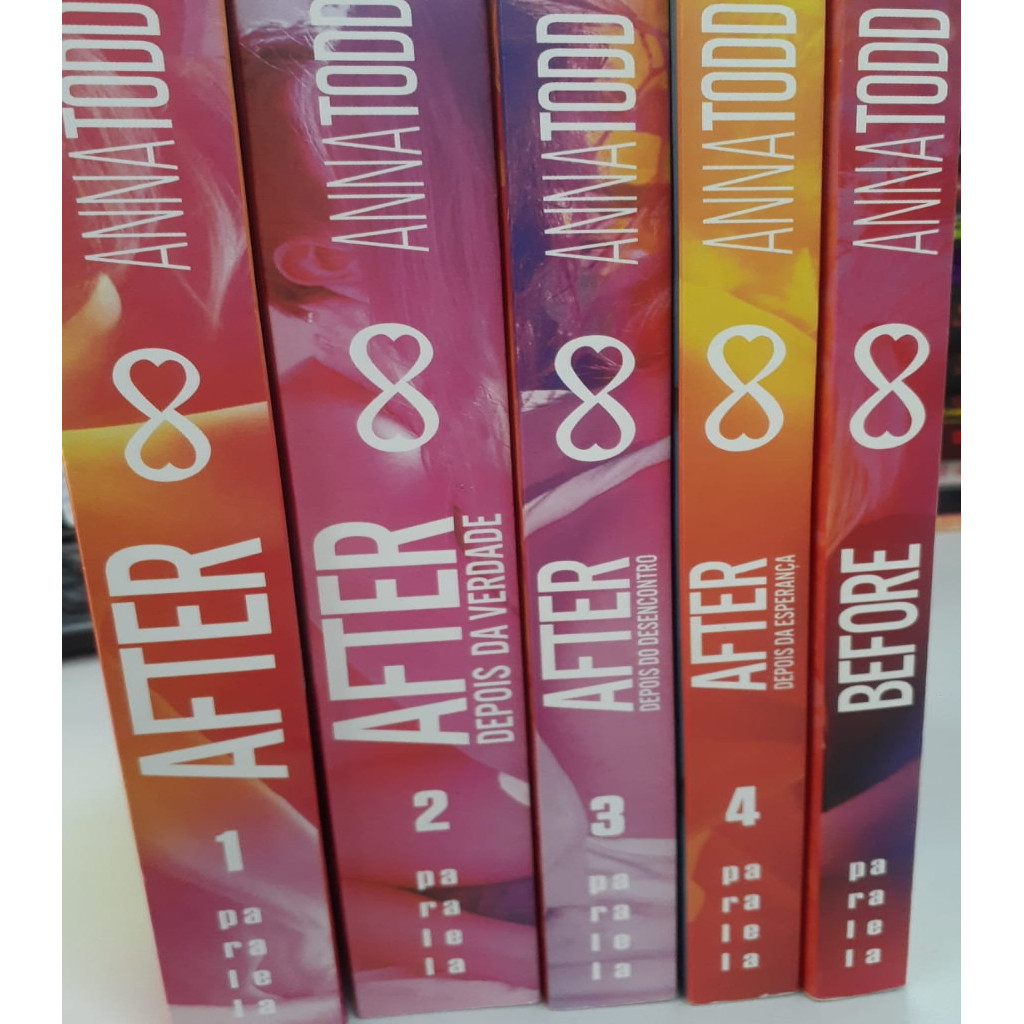 Kit Coleção After 5 Livros autor Anna Todd | Shopee Brasil