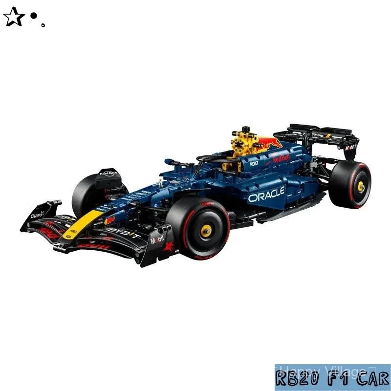 2025 NOVO 1639 peças 1&8 Carro Técnico Oracle F1 Redbull Racing Fórmula ...