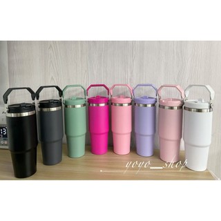 Garrafa Térmica Inox 900ml Tampa Flip Antivazamento | Alça para ...