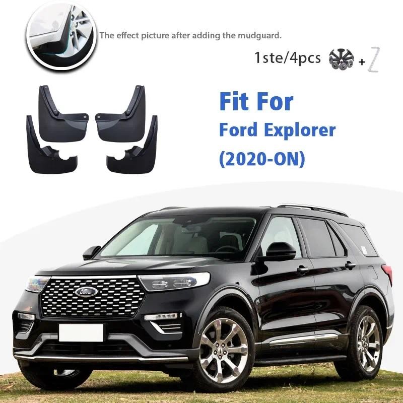 Para Ford Explorer 2020 2021 2022 Mudflaps Fender Lama Aleta Guardas ...