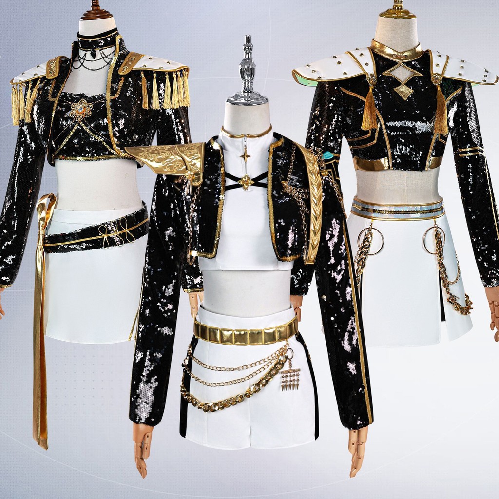 Fantasia de Cosplay KPop Demon Hunters Anime HUNTR/X Zoe Mira Rumi ...