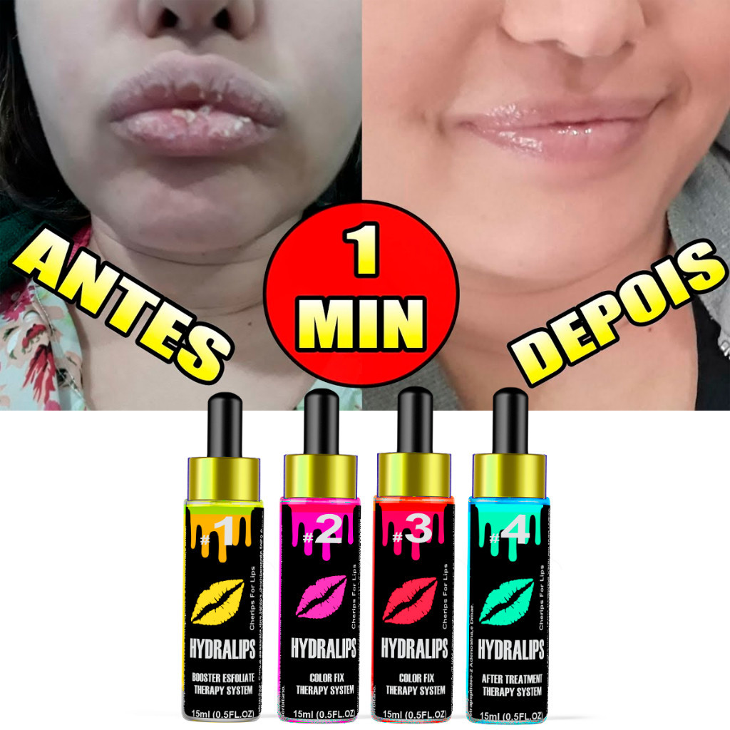 Hidra Lips gloss proporcionar o melhor tratamento para seus lábios ...