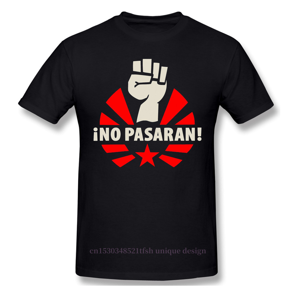 TShirtNo Pasaran Fist & Star Anime Clothes Shirt Design Comunismo ...