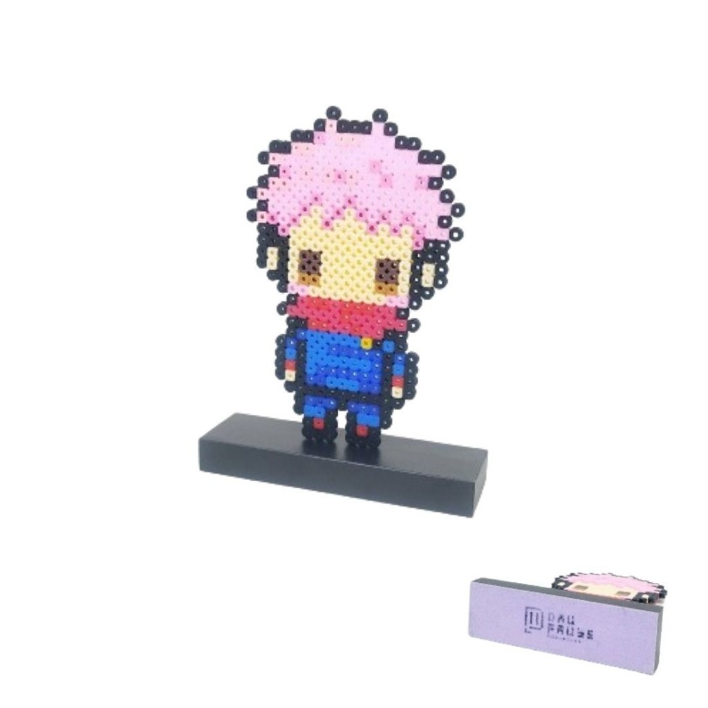 YUJI ITADORI - Decoração Nerd - Boneco Pixel Art | Shopee Brasil
