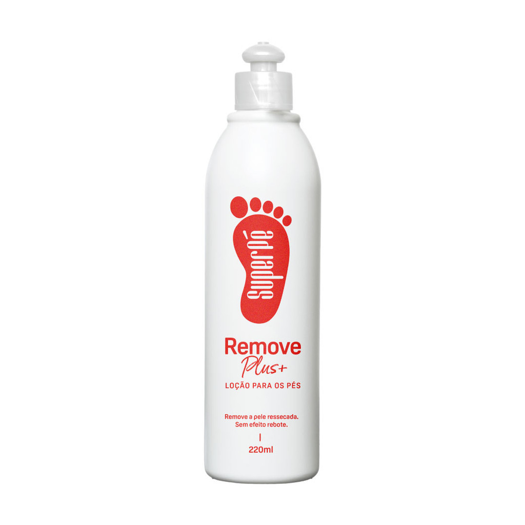 Loção Removedora De Calos E Rachaduras Super pé Remove Plus+ 220ml ...