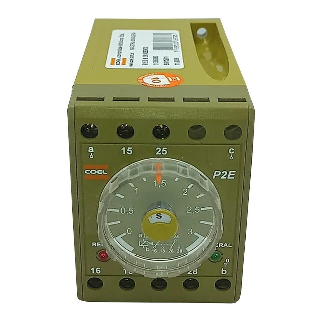 Rele Temporizador Eletrônico Retardo Energização Coel | Shopee Brasil