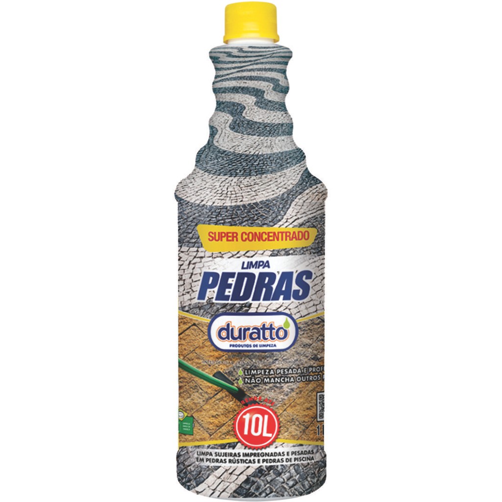 LIMPA PEDRAS CLAREADOR SUPER CONCENTRADO 1 LITRO DURATTO | Shopee Brasil
