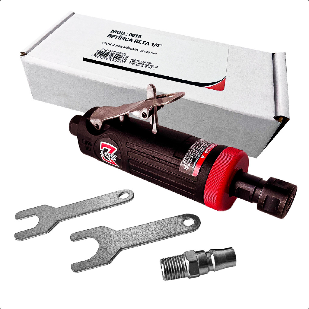 Mini Retifica Pneumática 22000 RPM Encaixe de 1/4" SGT0615 | Shopee Brasil