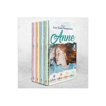 Biblioteca Grandes Obras Lucy Maud Montgomery - Anne- Box Com 4 Livros ...