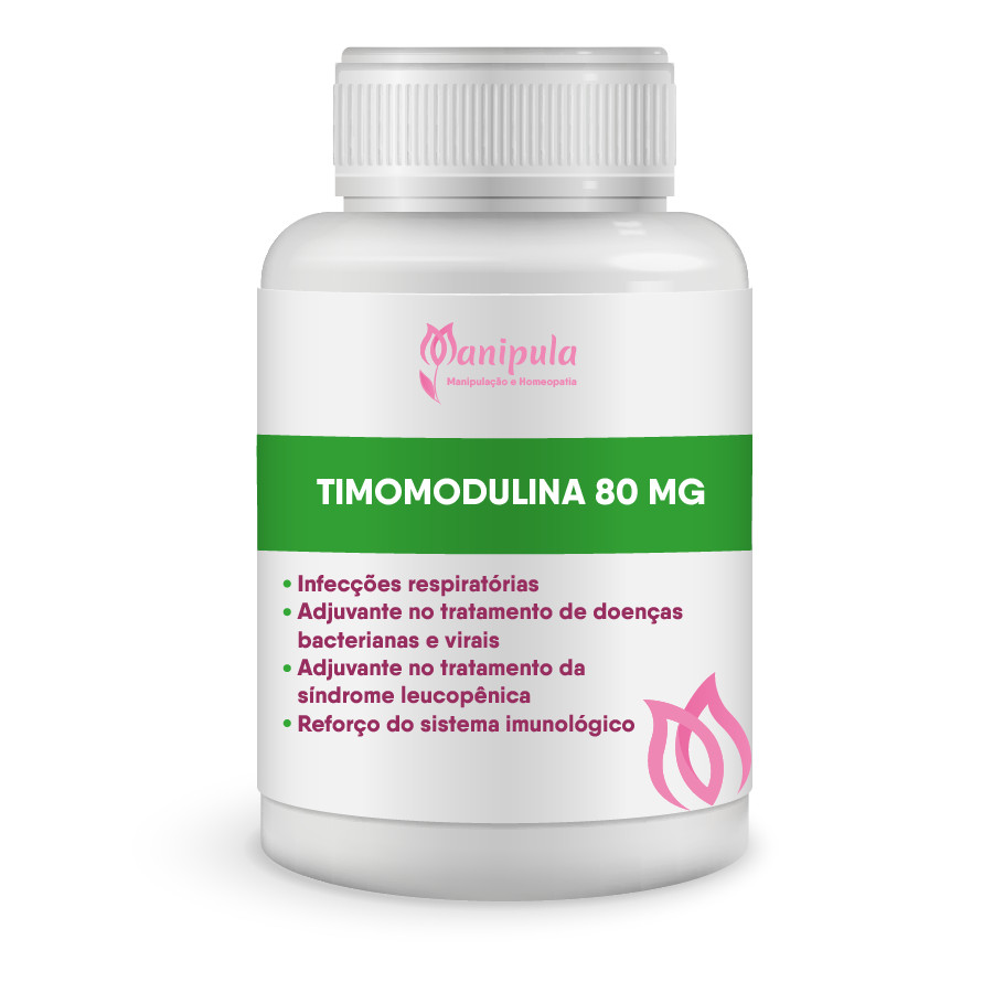 Timomodulina 80 MG Suplemento Imunomodulador | Shopee Brasil