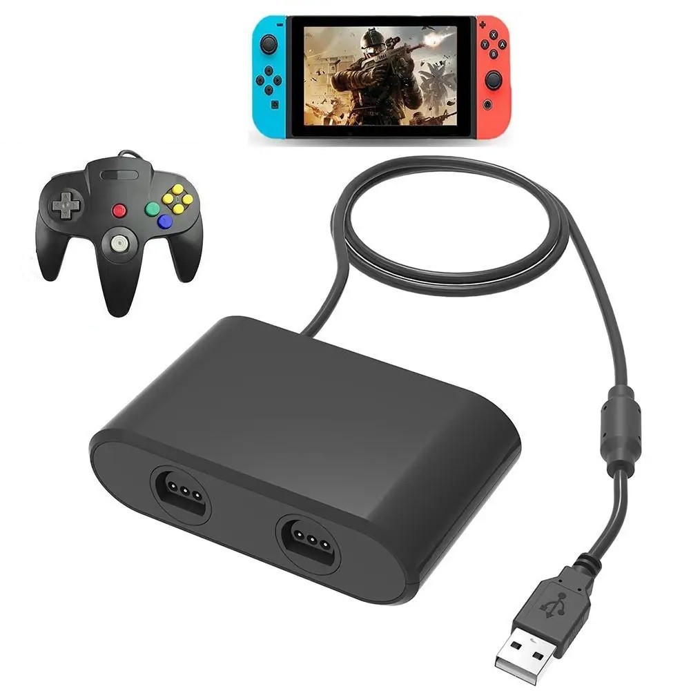 Adaptador Usb Switch Nintendo 64 Controle Windows N64 Topwolf
