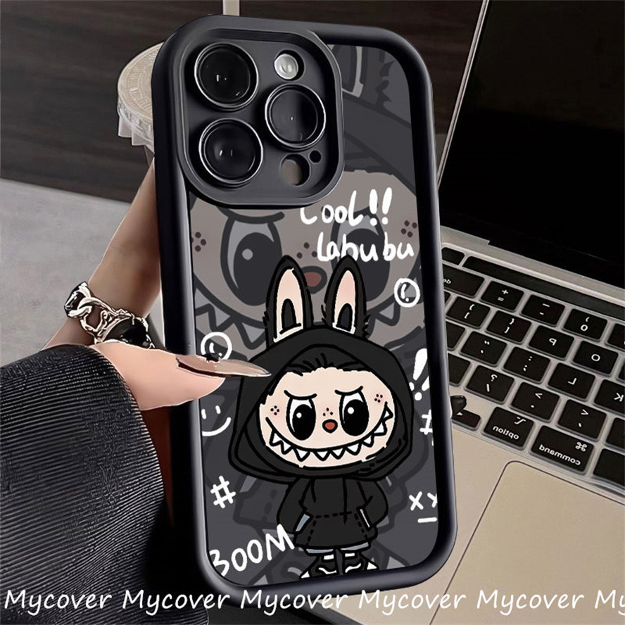 Capinha Capa Resistente A Choques De celular labubu Redmi note 13 pro x6 pro 13c 12c 8 11 x5 pro ...