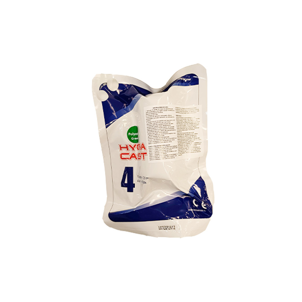 Gesso Sintético 10 cm x 360 cm 4 polegadas - Hygia Cast | Shopee Brasil