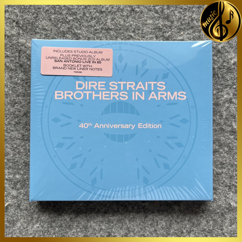 Dire Straits Brothers In Arms 40th Anniversary Edition Original 3CD Album [Lacrado] Brand New ...