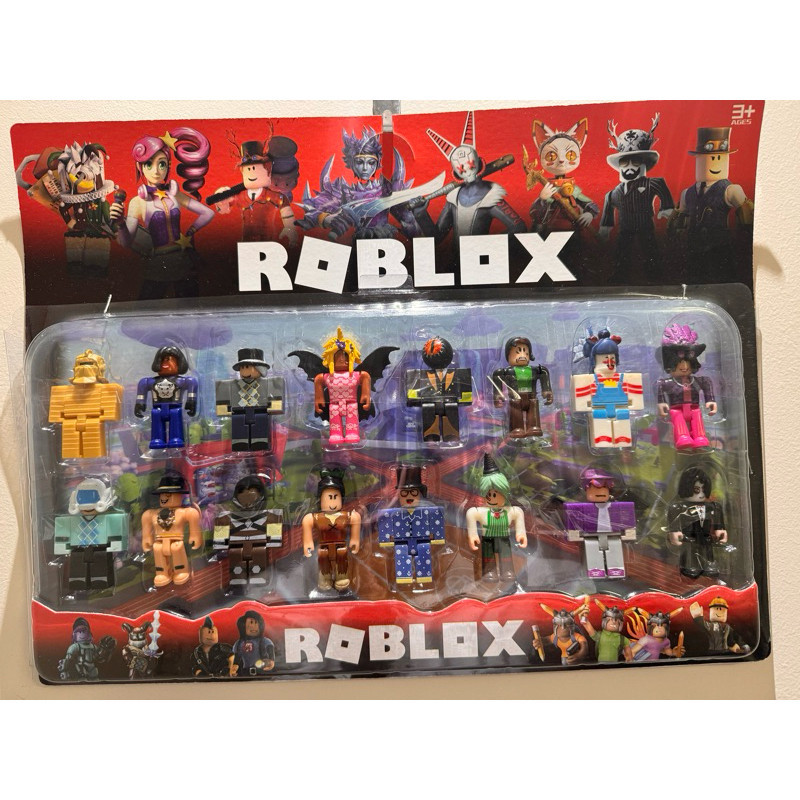 Kit Roblox 16 Bonecos Articulados Cartela grande Lego 8 cm Kit completo ...