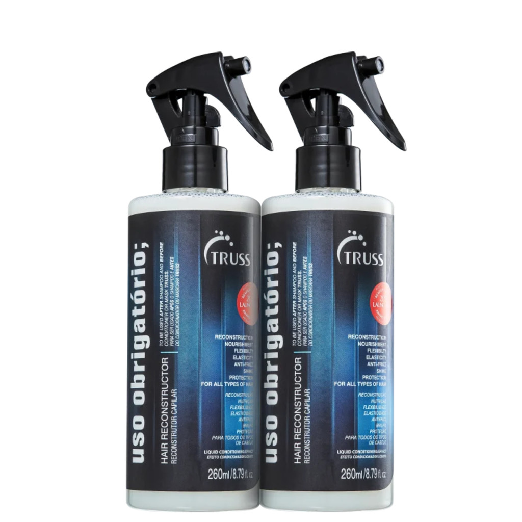 Kit Truss 2 Leave-in Reconstrutor Uso Obrigatório Truss Reconstrução e ...