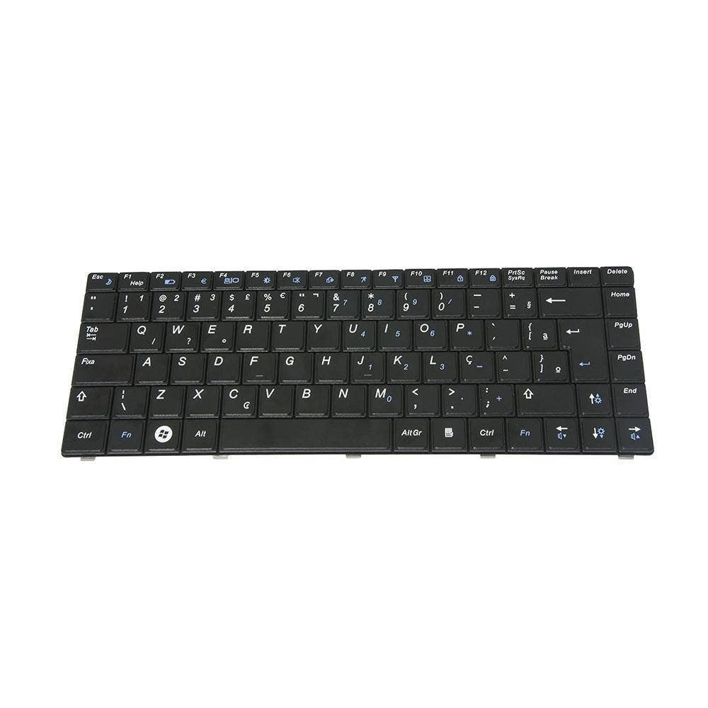 Teclado para Notebook Samsung NP-R480-JD02BR | Preto ABNT2 - "FN ...